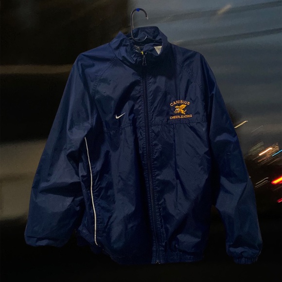 Nike | Jackets & Coats | Vintage Nike Canisius Cheerleading Jacket M ...